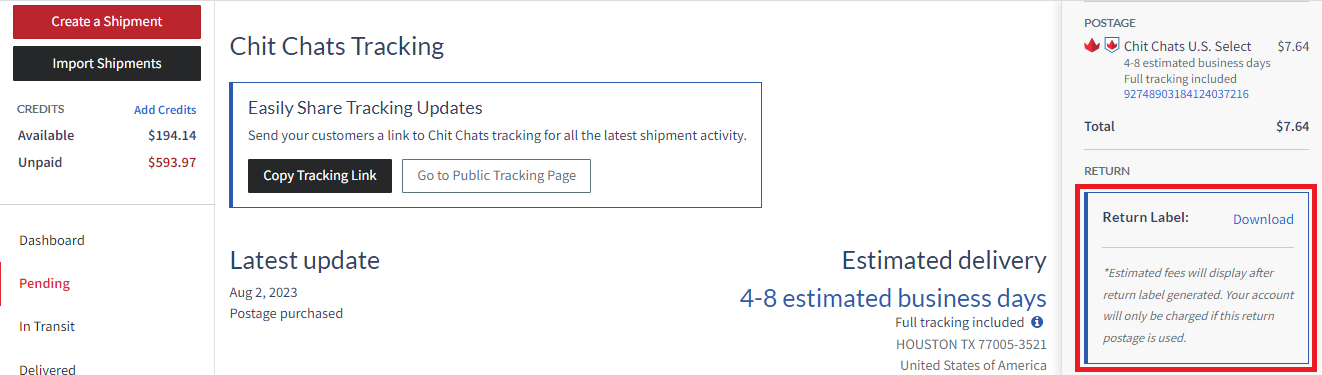 Understanding Return Shipments: What to Expect | Chit Chats